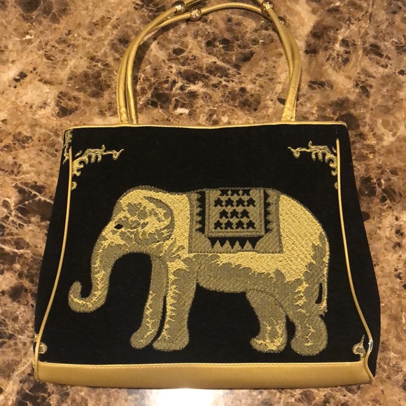 Bags | Elephant Tote Bag | Poshmark